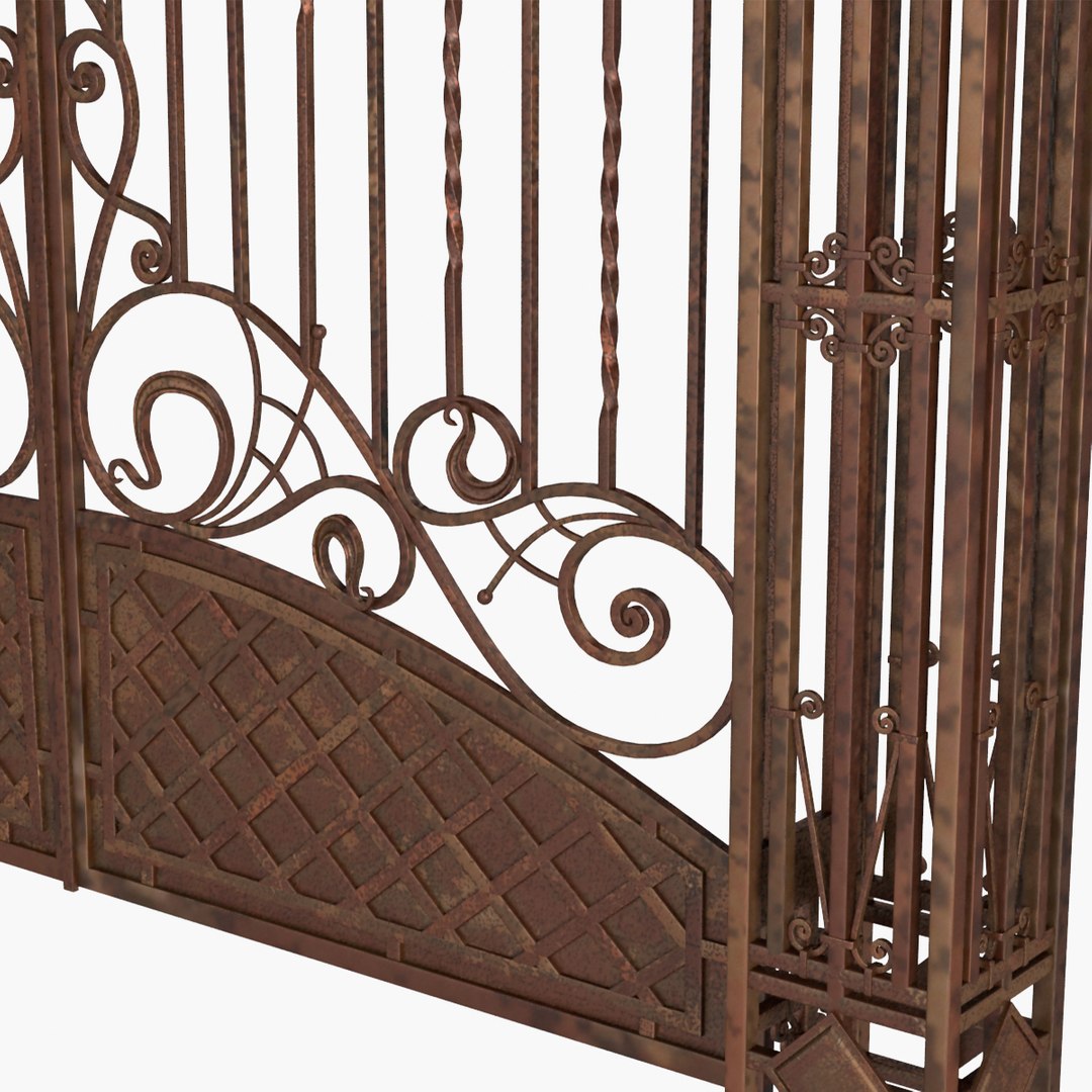 Gate Patterns 3d Model