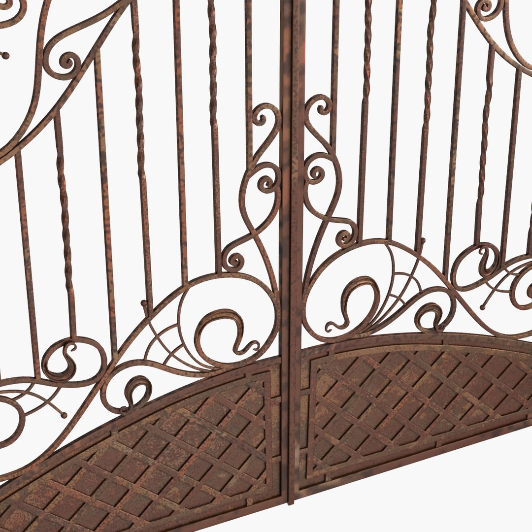 Gate Patterns 3d Model