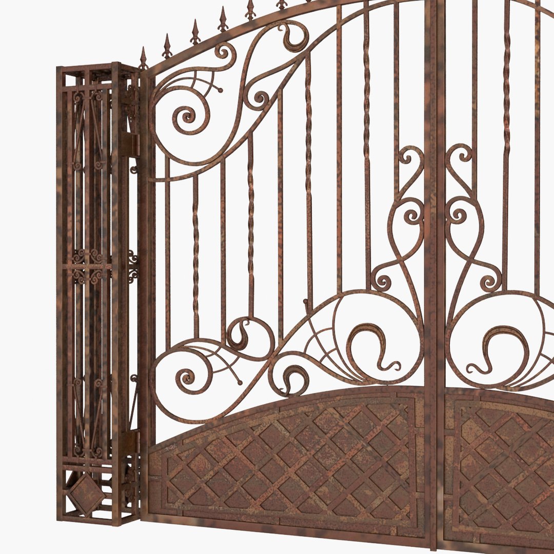 Gate Patterns 3d Model