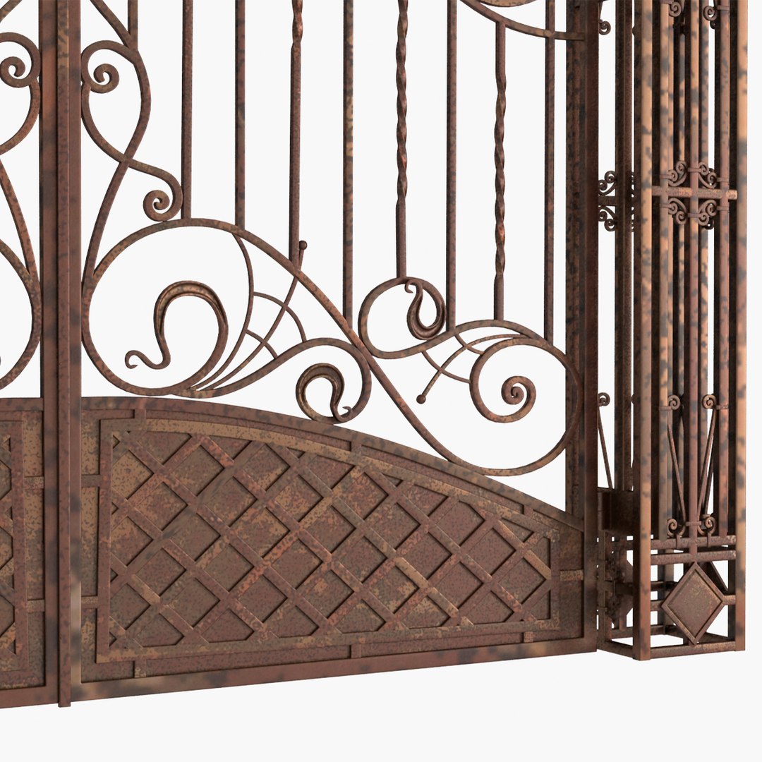 Gate Patterns 3d Model