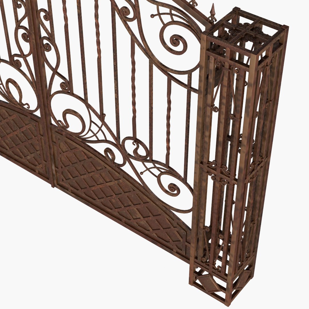 Gate Patterns 3d Model