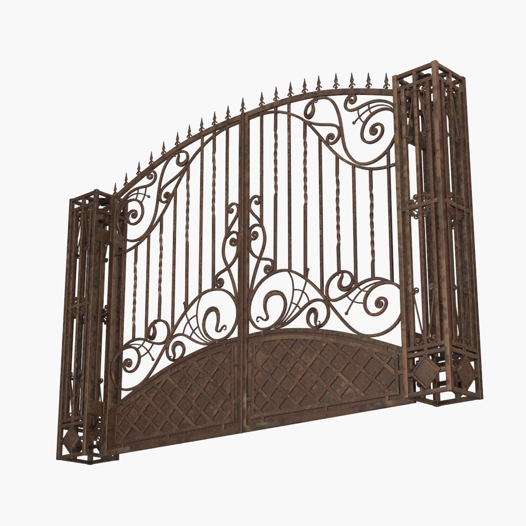 Gate Patterns 3d Model