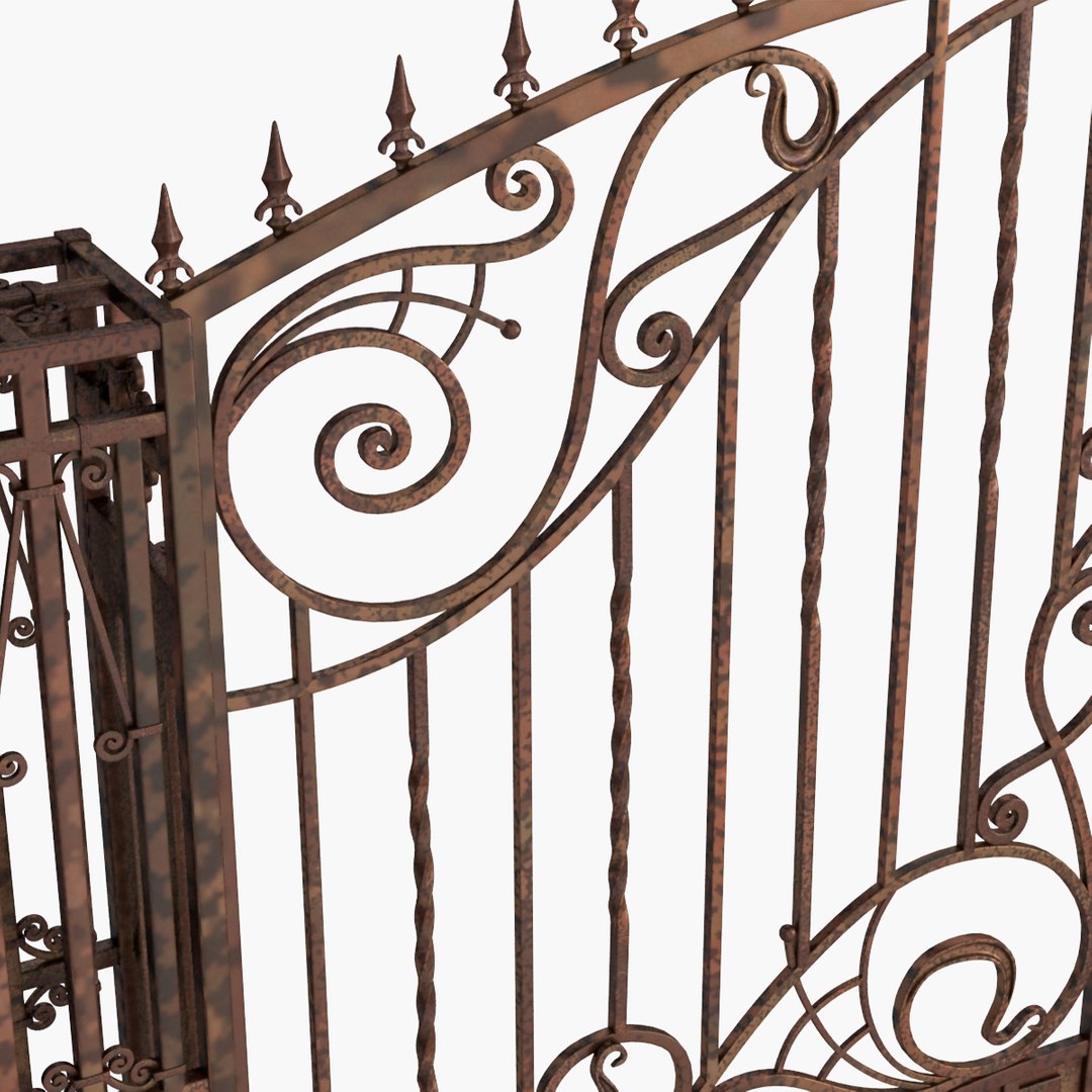 Gate Patterns 3d Model