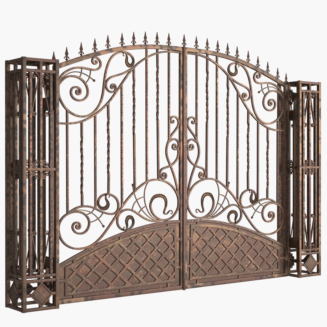 Gate Patterns 3d Model