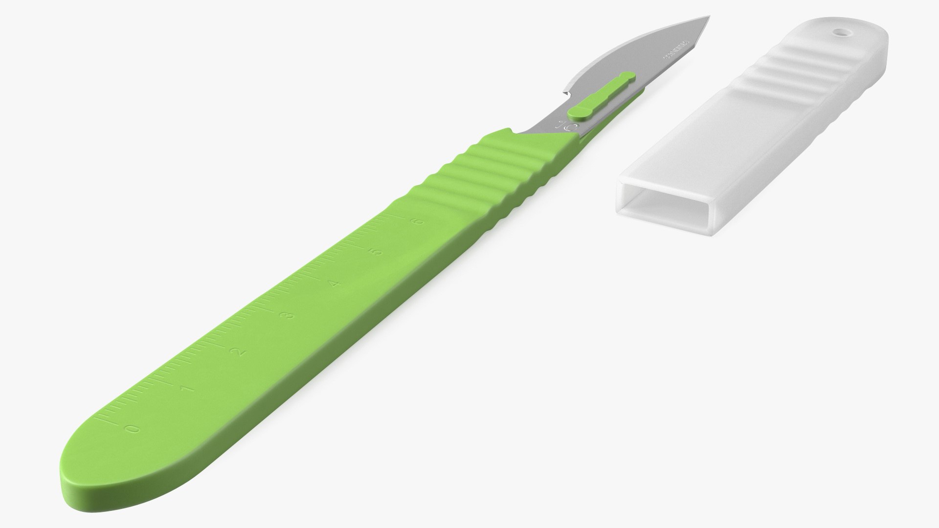 Cynamed Disposable Scalpel With Cap 3D - TurboSquid 1981815