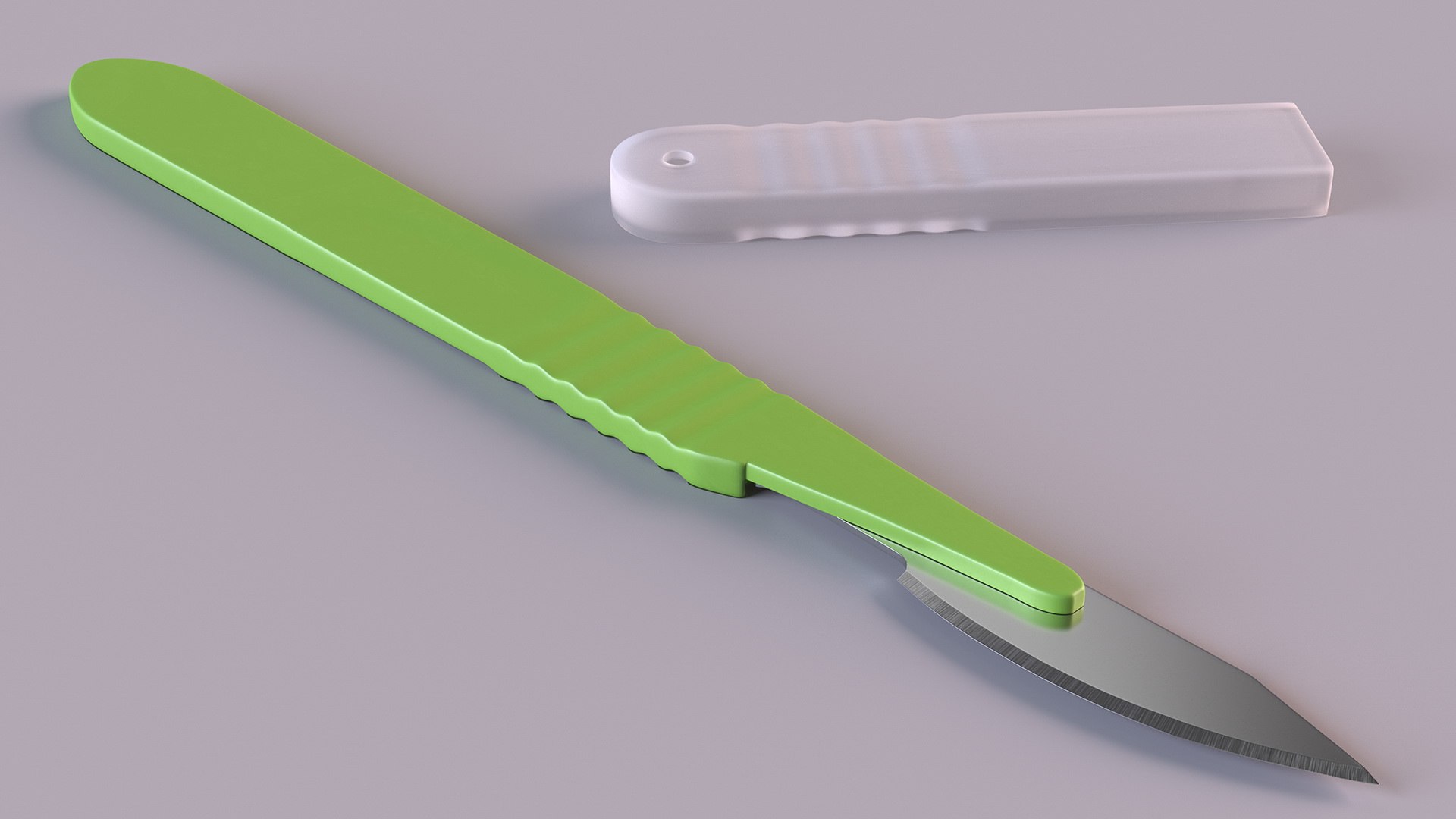 Cynamed Disposable Scalpel With Cap 3D - TurboSquid 1981815