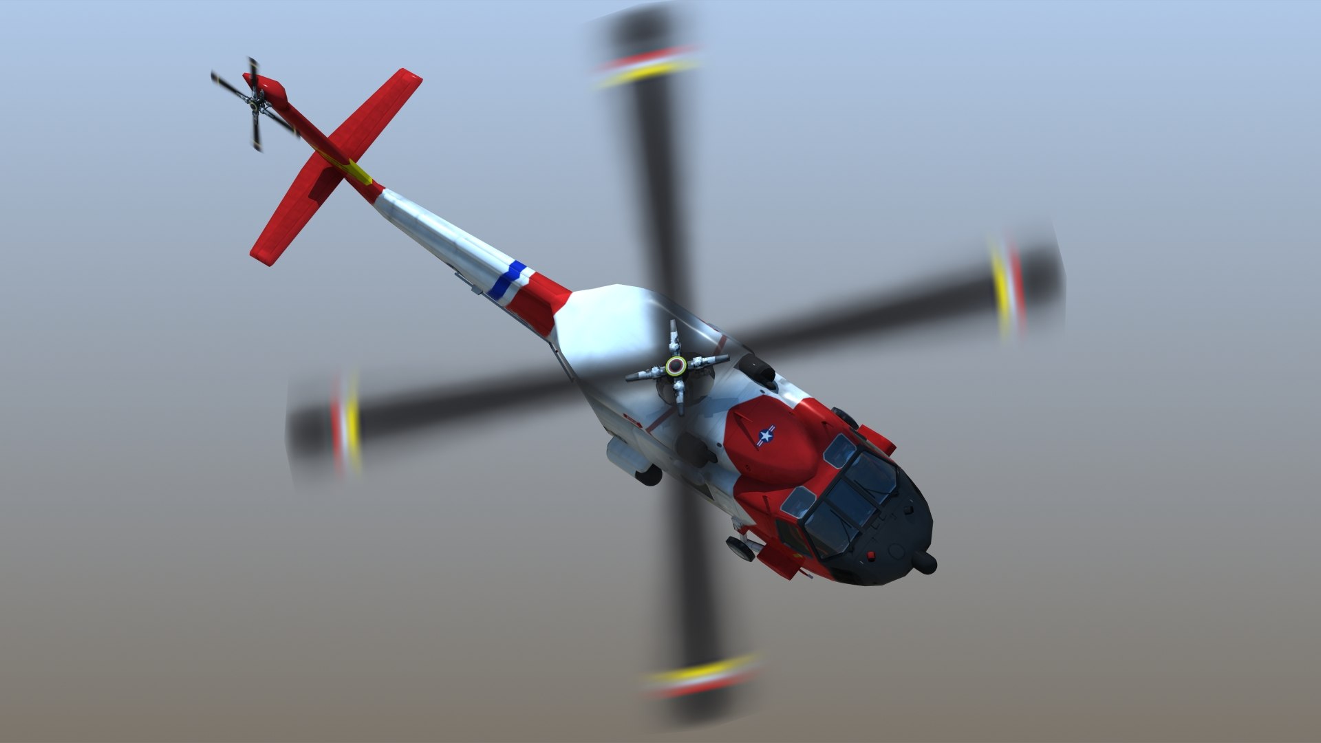Mh-60t jayhawk uscg 3D model - TurboSquid 1495826