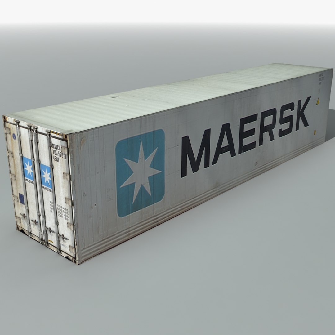 Cargo Shipping Containers 3d Max