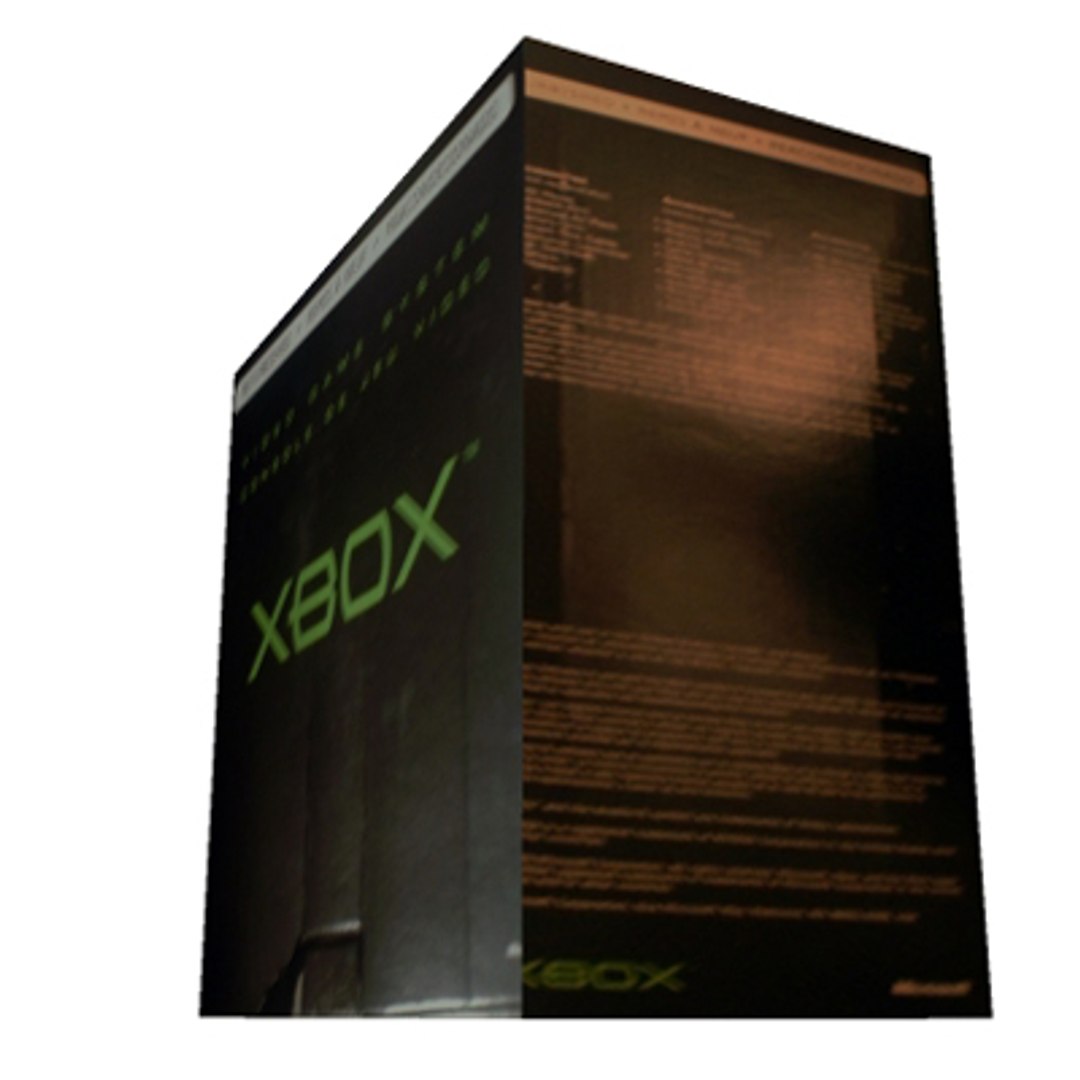 3d Xbox Package Box