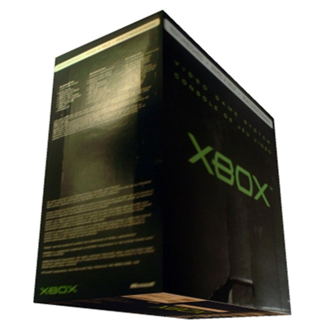 3d Xbox Package Box