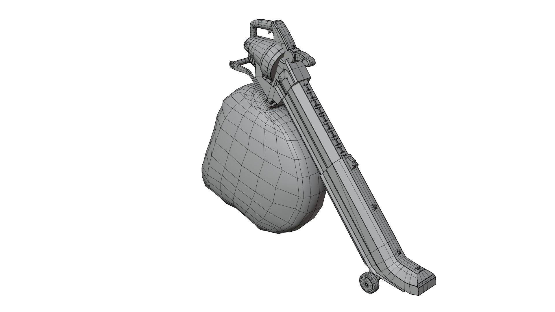 Leaf Blower And Vacuum 3D Model - TurboSquid 1906929
