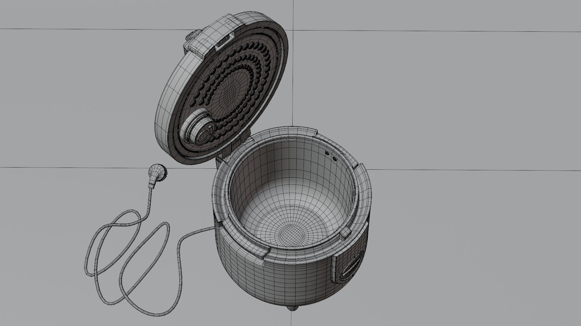 Rice Cooker 3D Model - TurboSquid 1938182