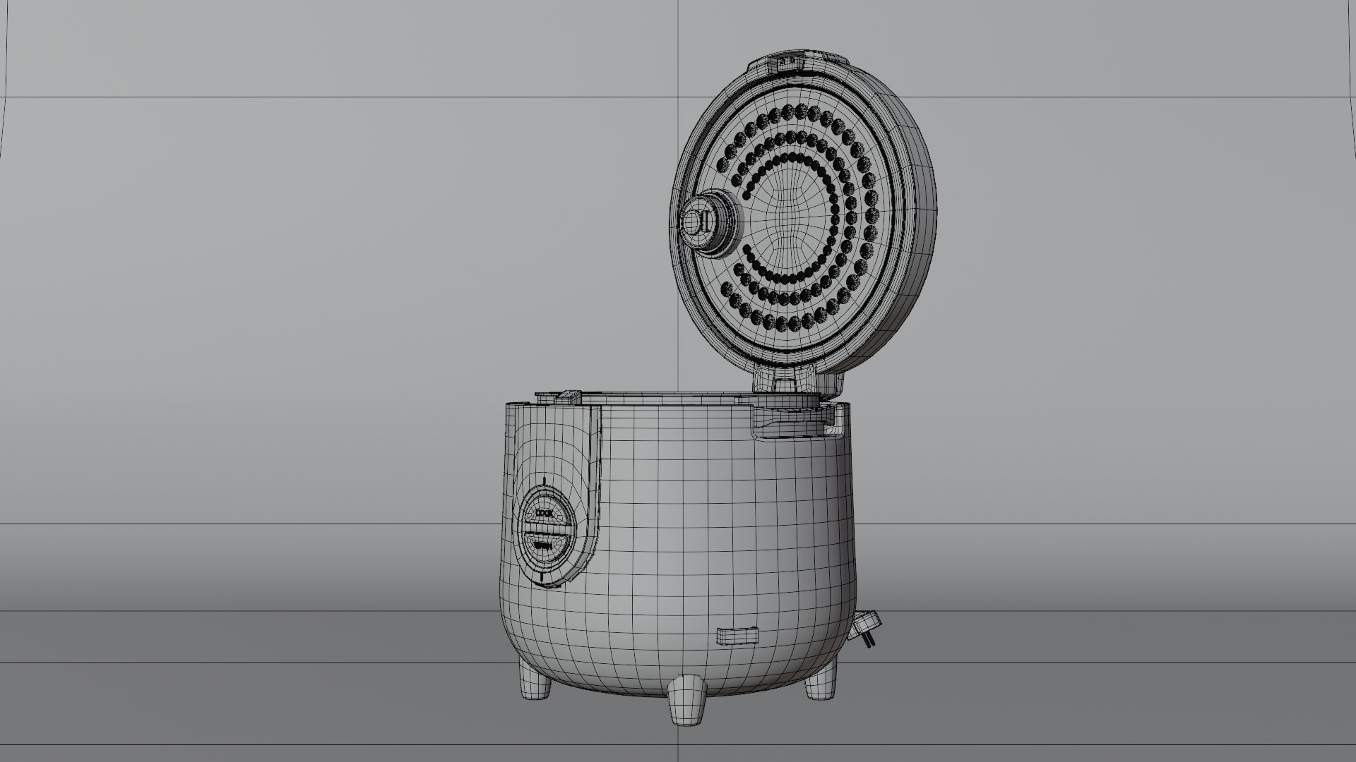 Rice Cooker 3D Model - TurboSquid 1938182