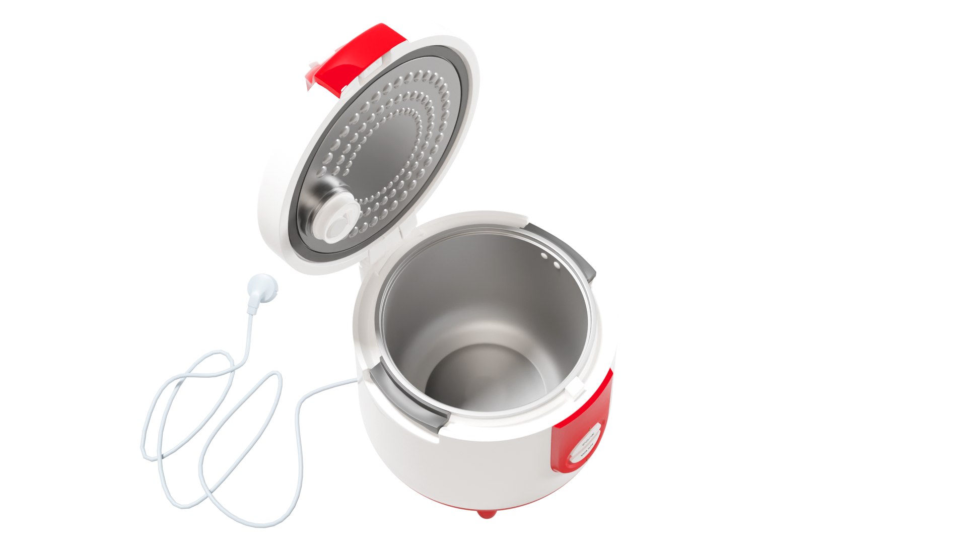 Rice Cooker 3D Model - TurboSquid 1938182