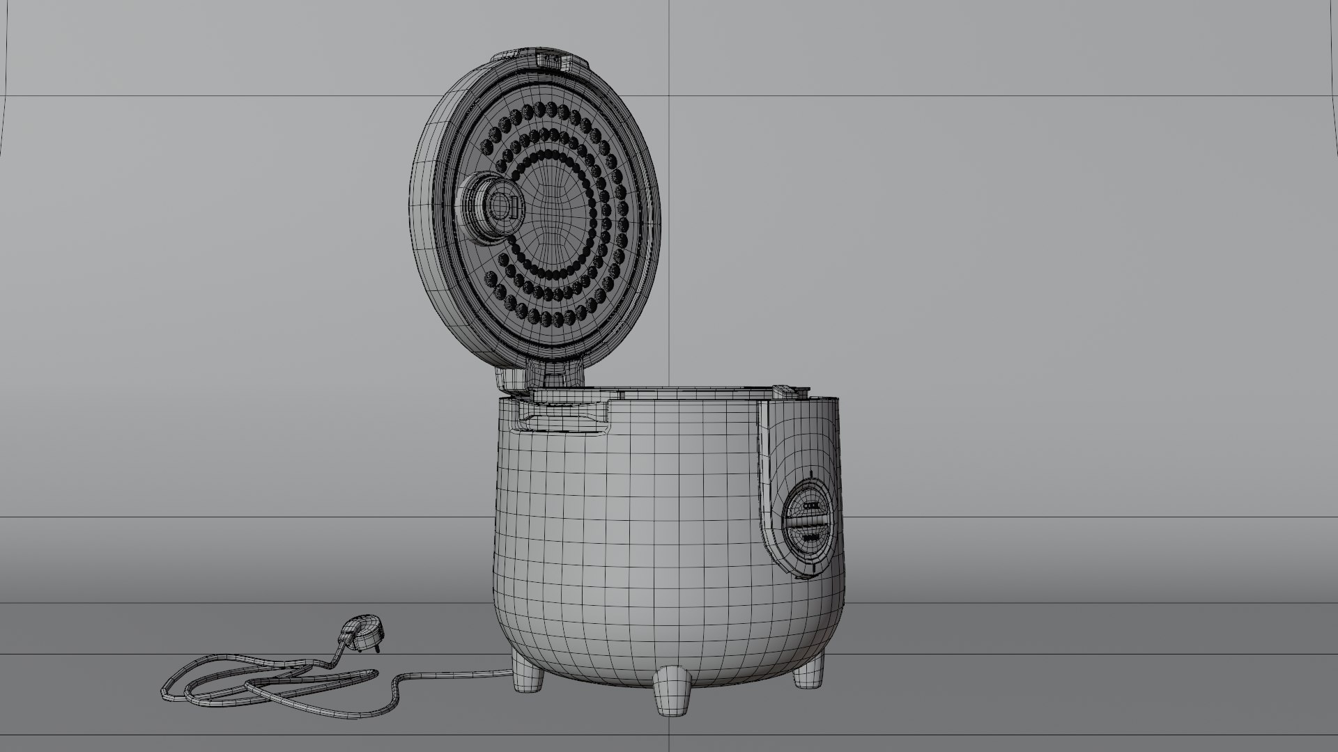 Rice Cooker 3D Model - TurboSquid 1938182