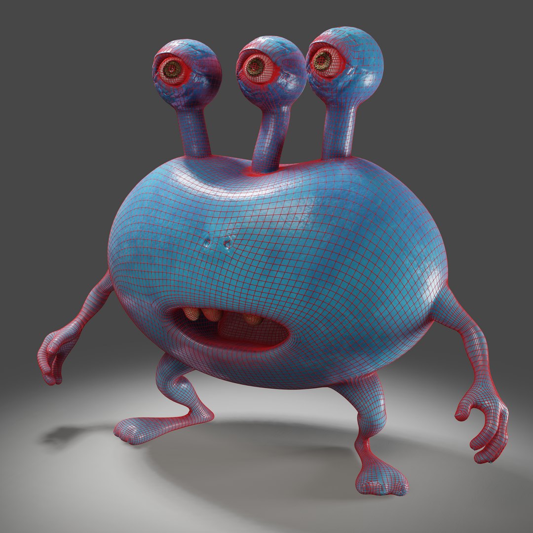 3D Print Monster Model - TurboSquid 1677328