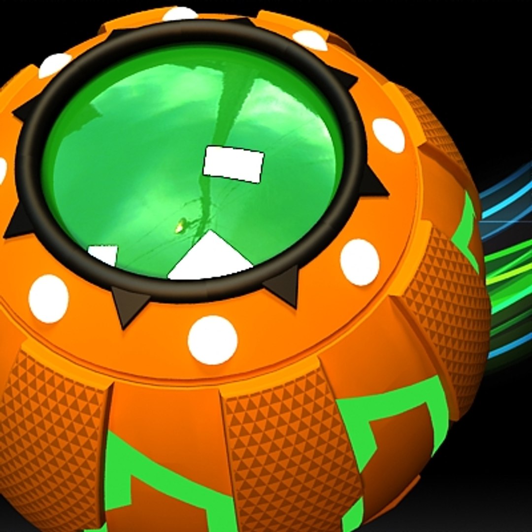 3dsmax Pumpkin Bomb