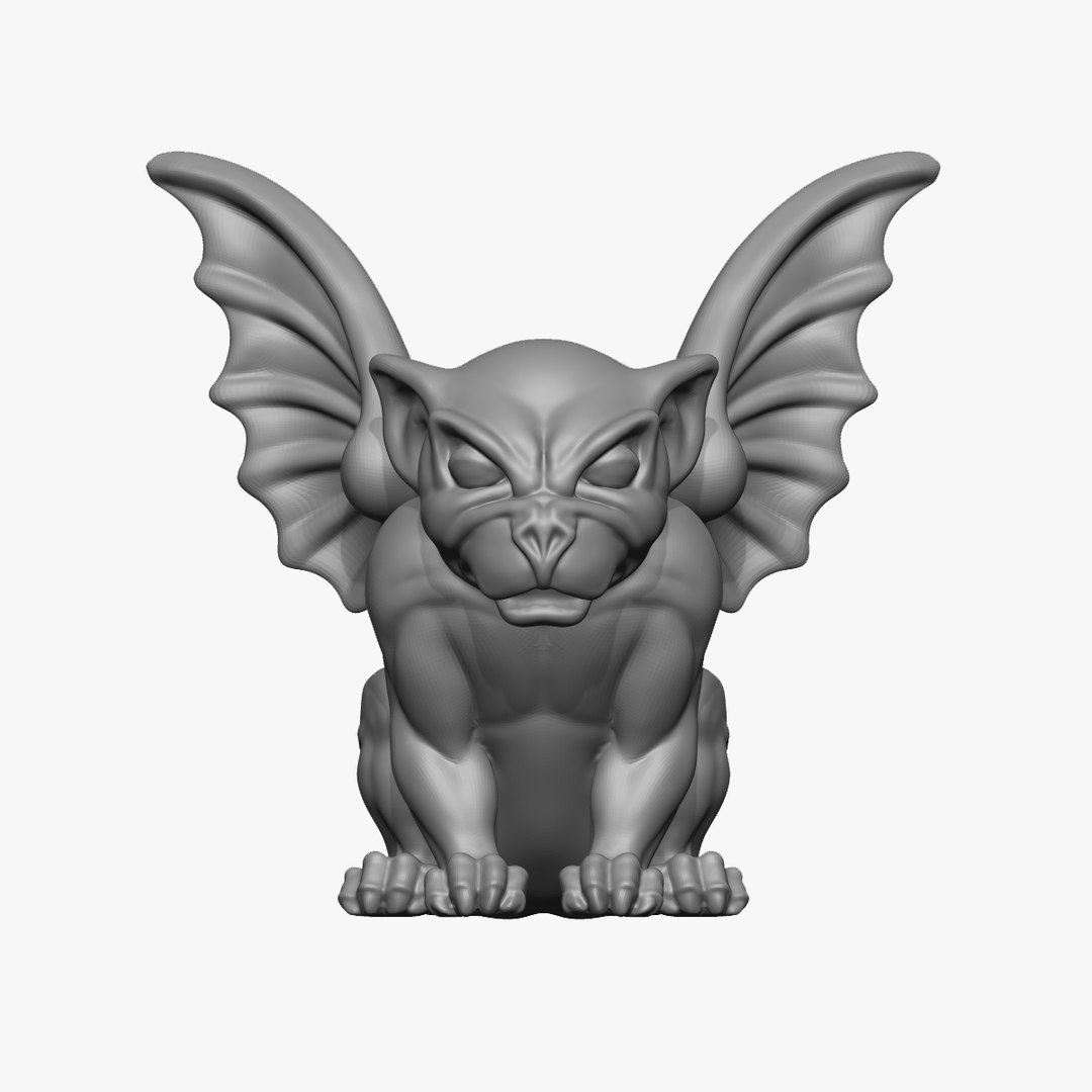 Gargoyle Statue 3D Print Model - TurboSquid 1717630