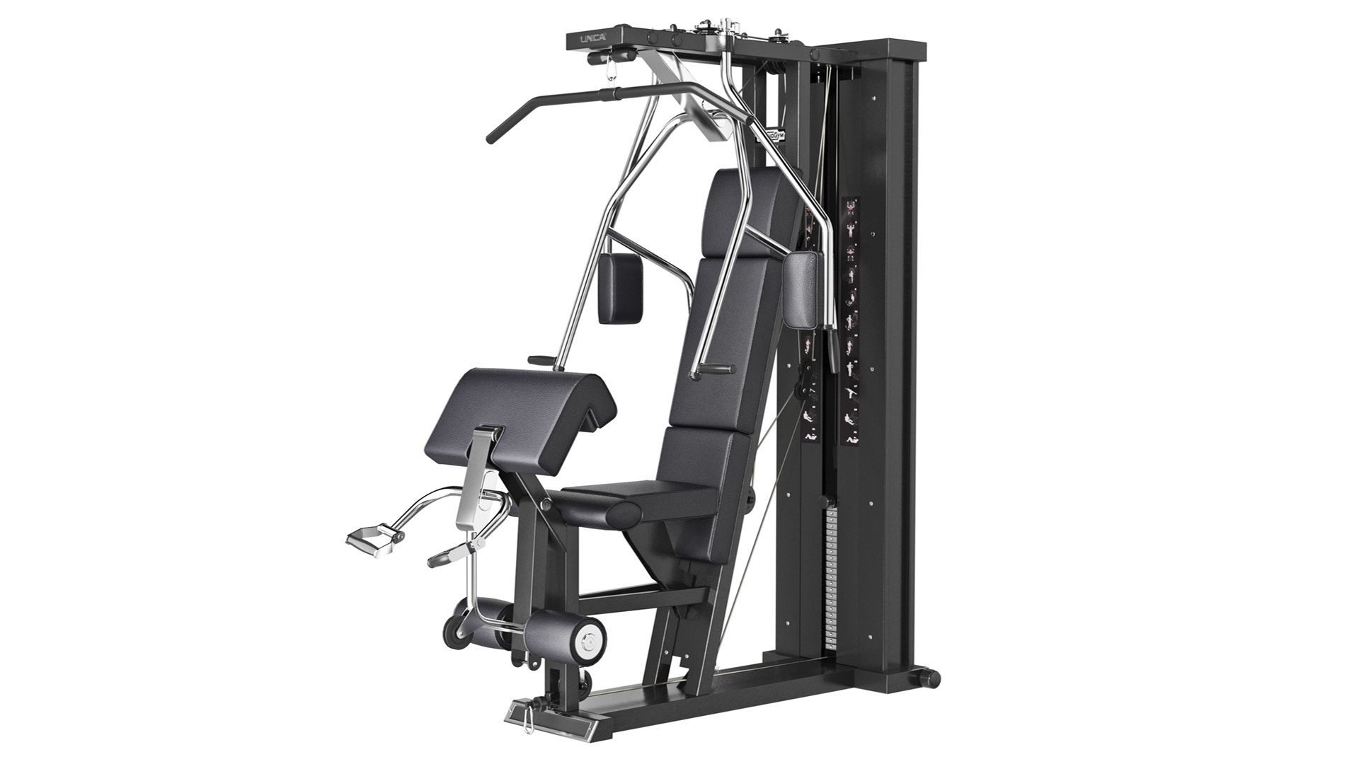 3D Unica Technogym exercise machine model - TurboSquid 2175344