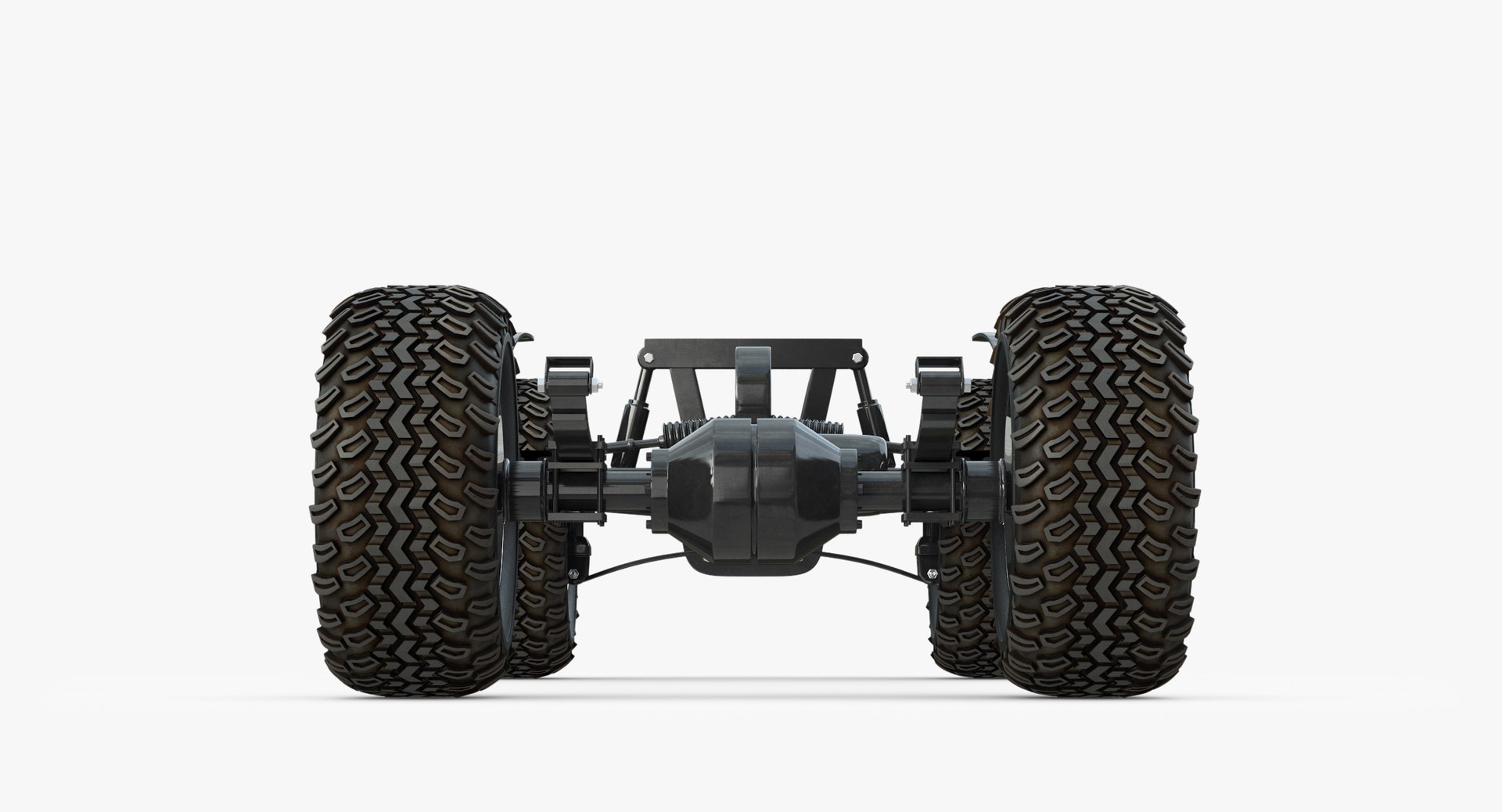 Golf car chassis frame 3D - TurboSquid 1149481