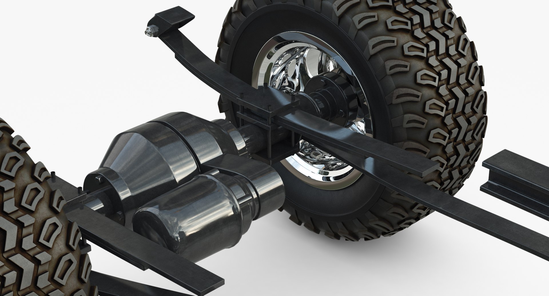 Golf car chassis frame 3D - TurboSquid 1149481