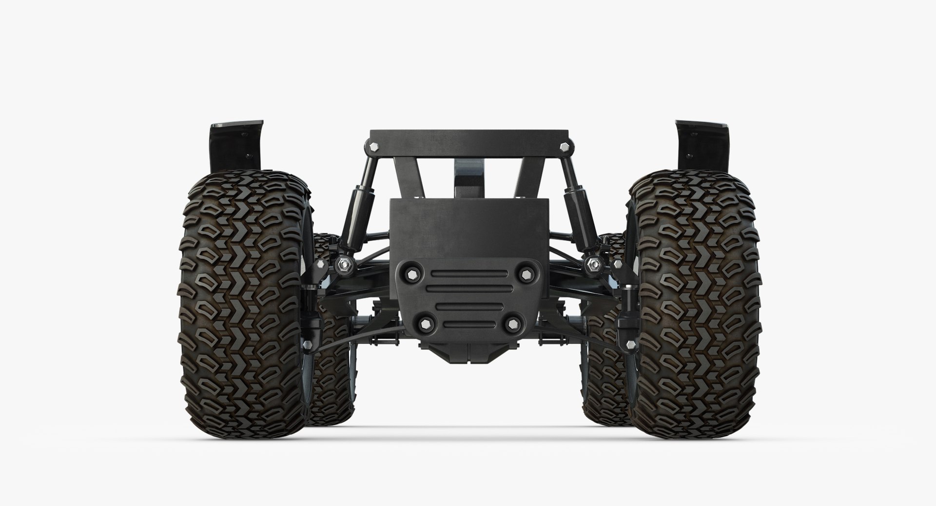 Golf car chassis frame 3D - TurboSquid 1149481