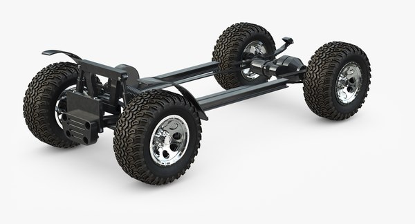 Golf car chassis frame 3D - TurboSquid 1149481