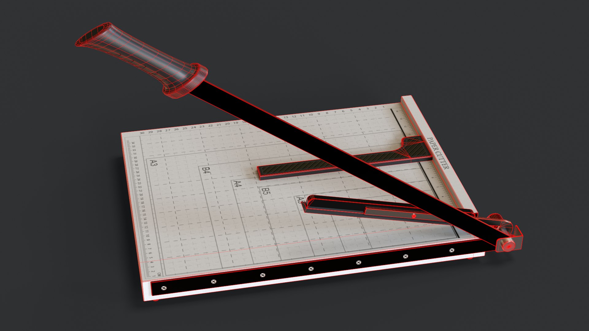 3D PAPER CUTTER Model - TurboSquid 2096985