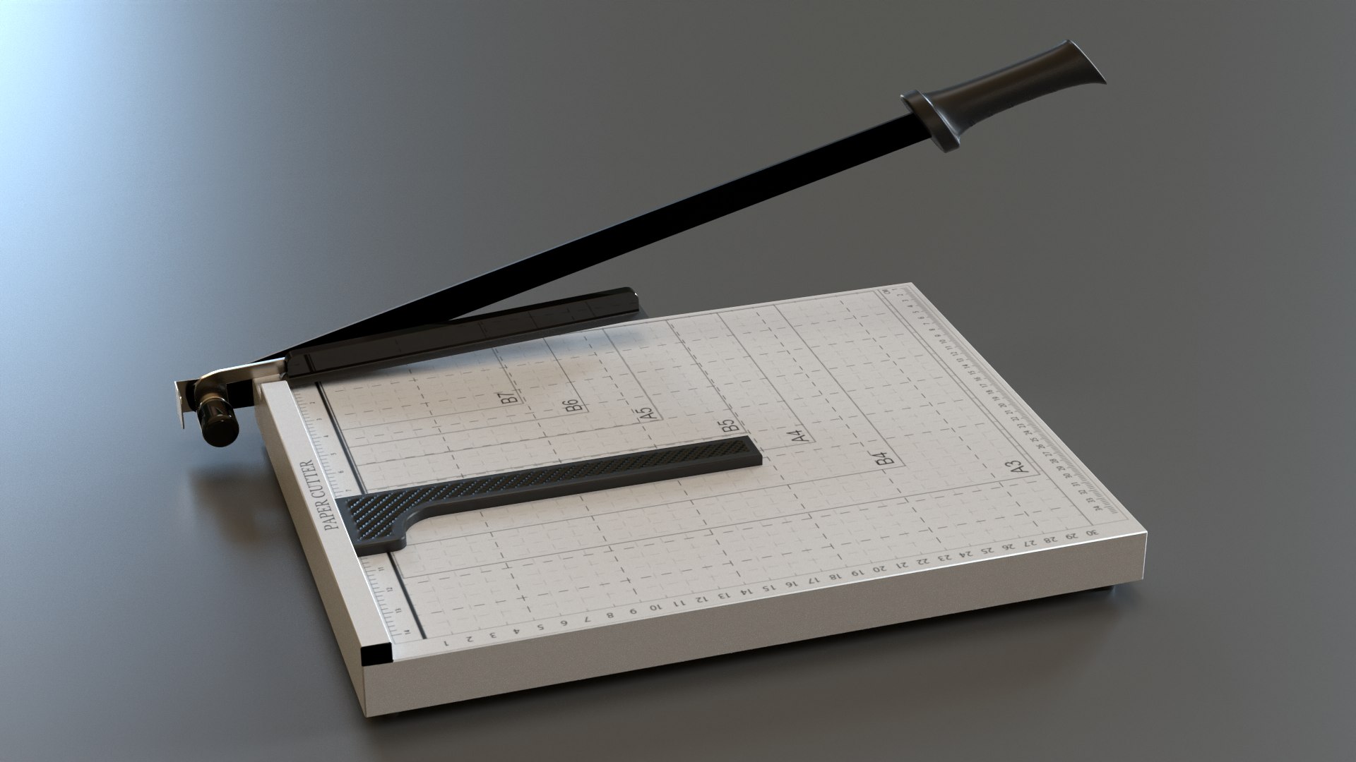 3D PAPER CUTTER Model - TurboSquid 2096985
