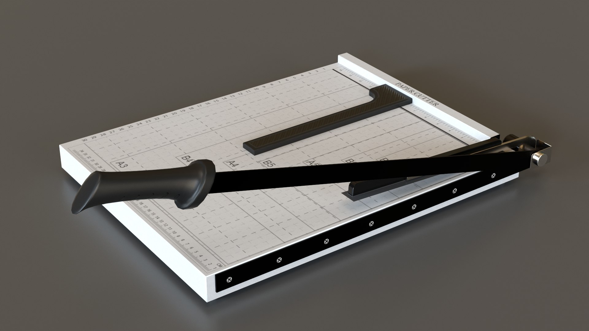 3D PAPER CUTTER Model - TurboSquid 2096985