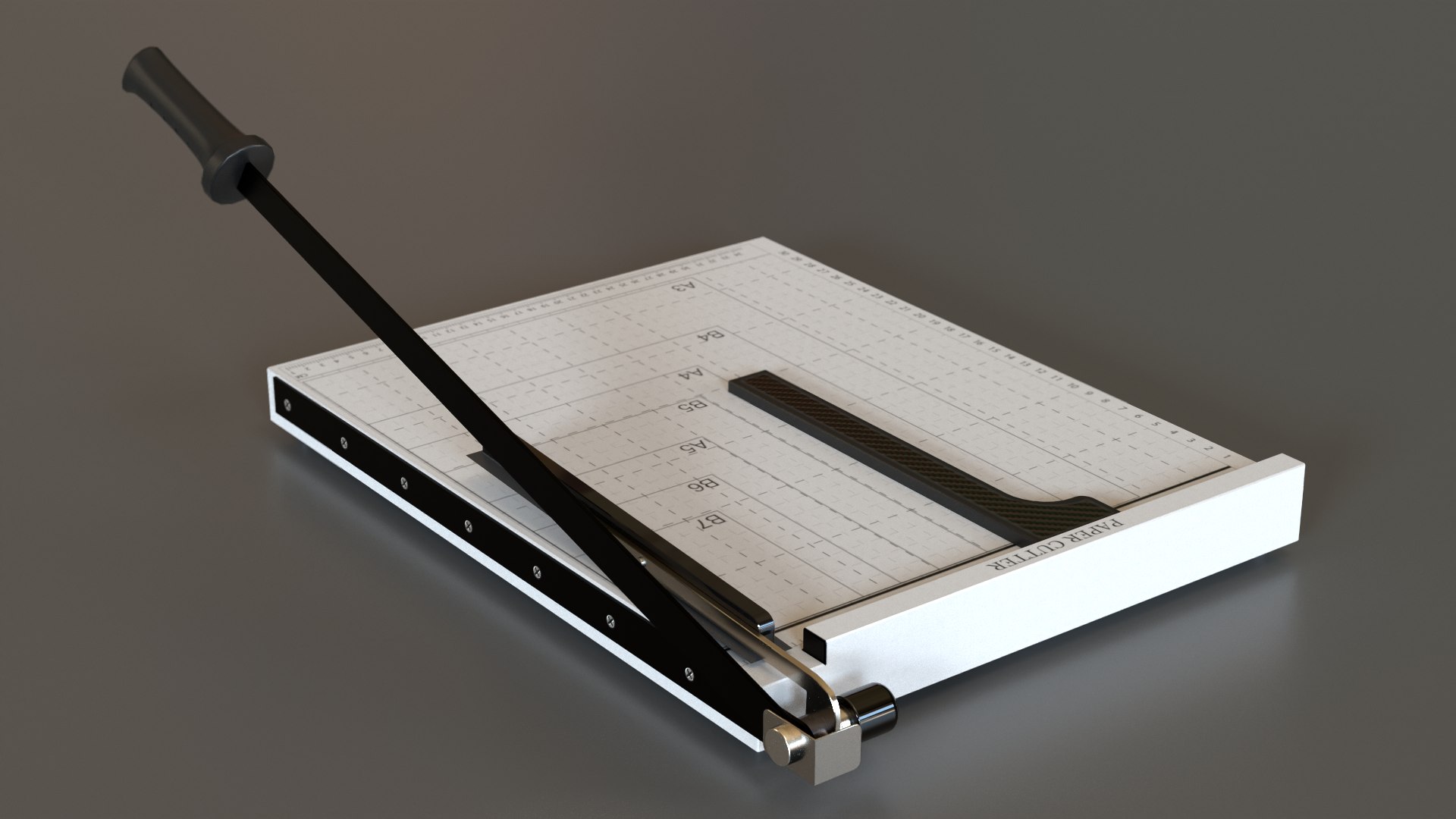 3D PAPER CUTTER Model - TurboSquid 2096985