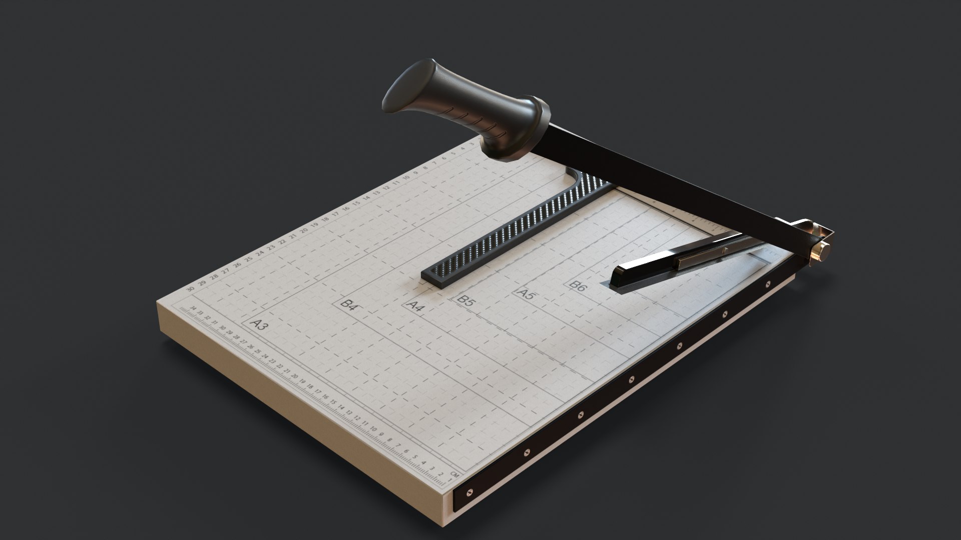 3D PAPER CUTTER Model - TurboSquid 2096985
