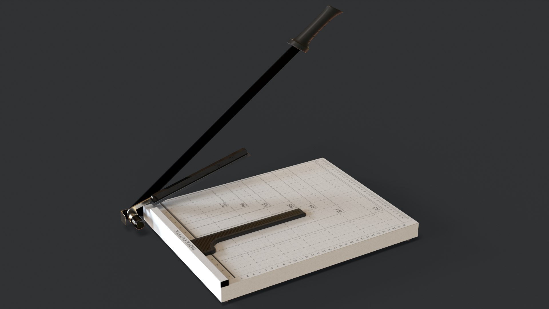 3D PAPER CUTTER Model - TurboSquid 2096985
