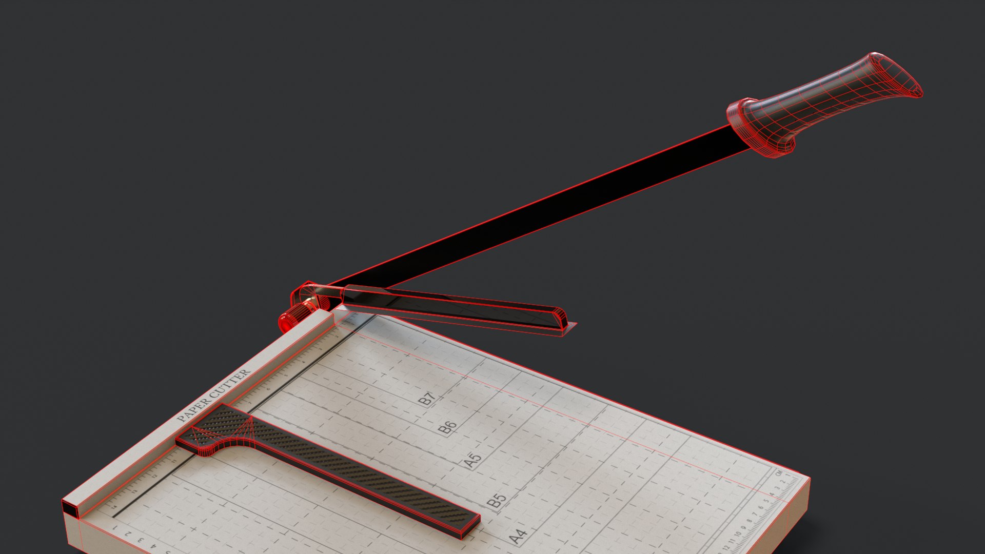 3D PAPER CUTTER Model - TurboSquid 2096985