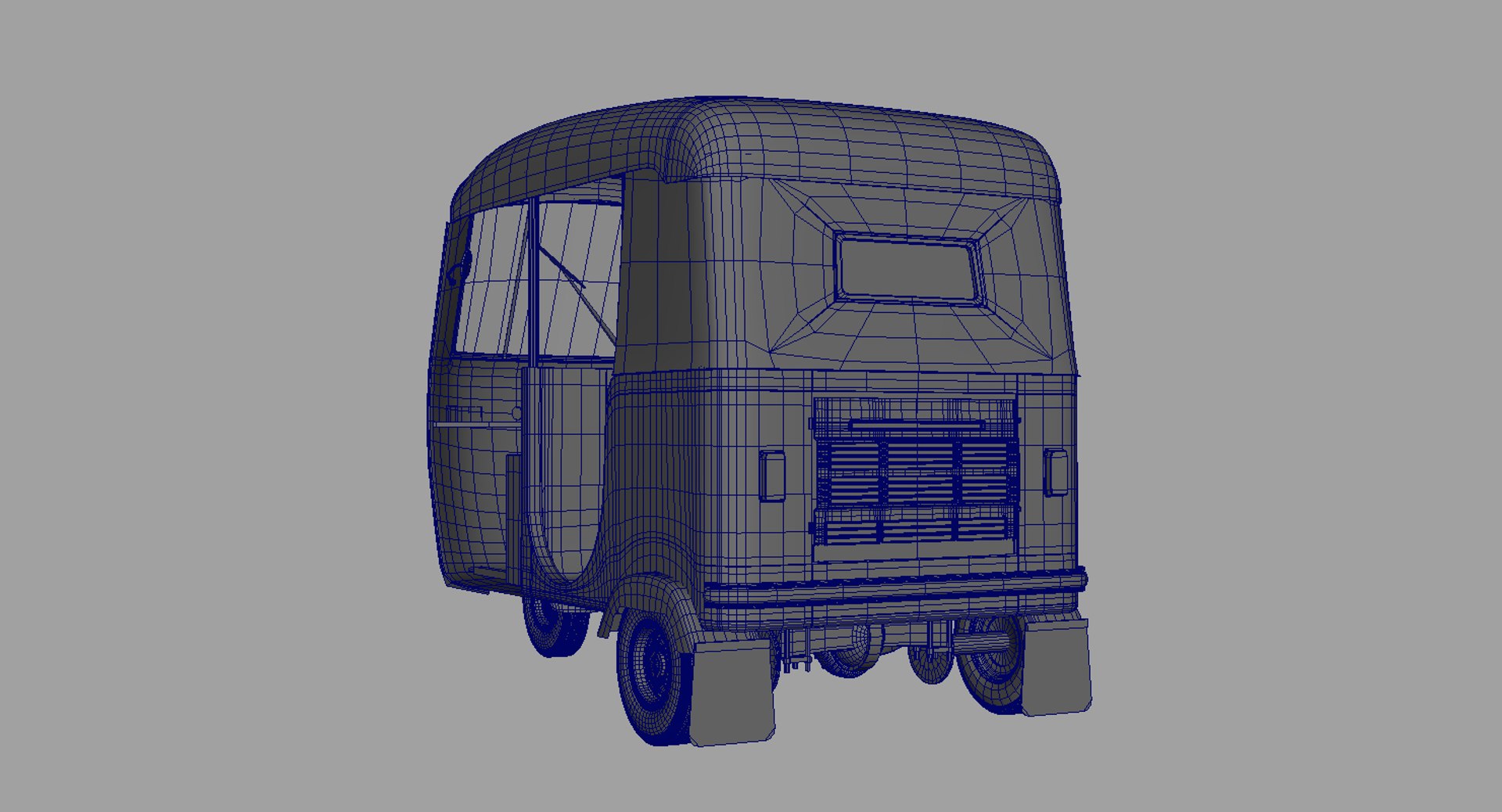 Auto Rickshaw 3D Model - TurboSquid 1541404