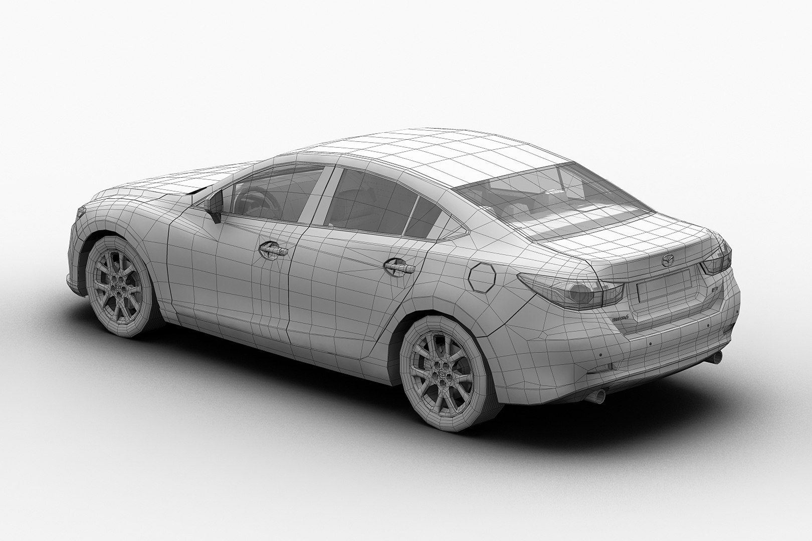 3d Model 6 Mazda 3