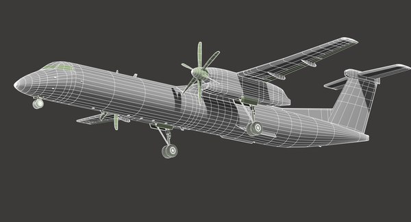 modelo 3d Dash 8 horizonte aire - TurboSquid 2162585