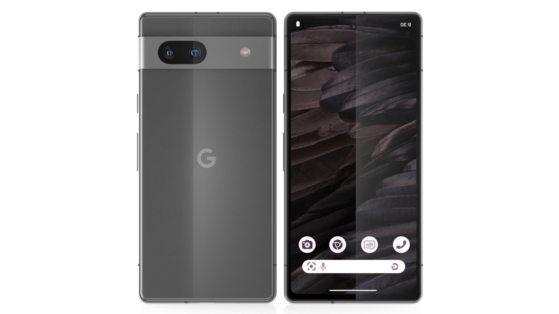 Google Pixel 7A Charcoal 3D Model - TurboSquid 2100950