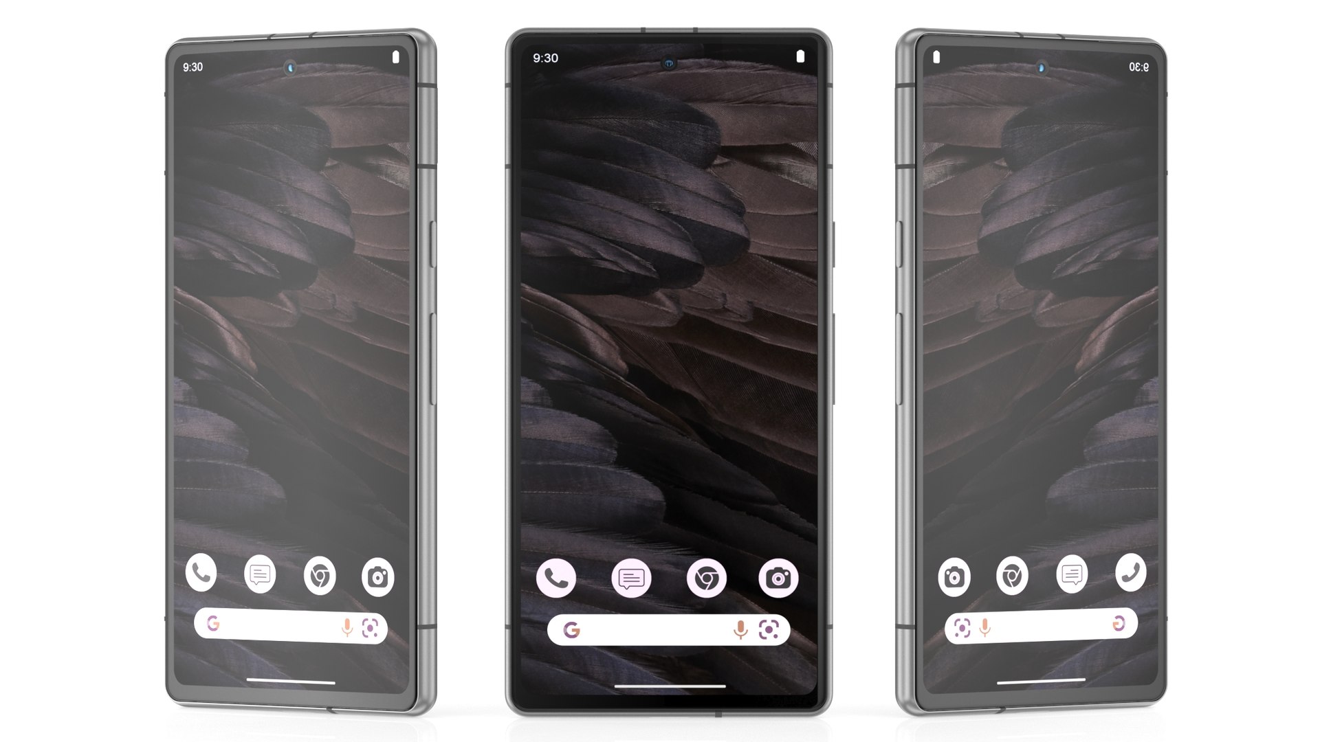 Google pixel 7A Charcoal 3D model - TurboSquid 2100950