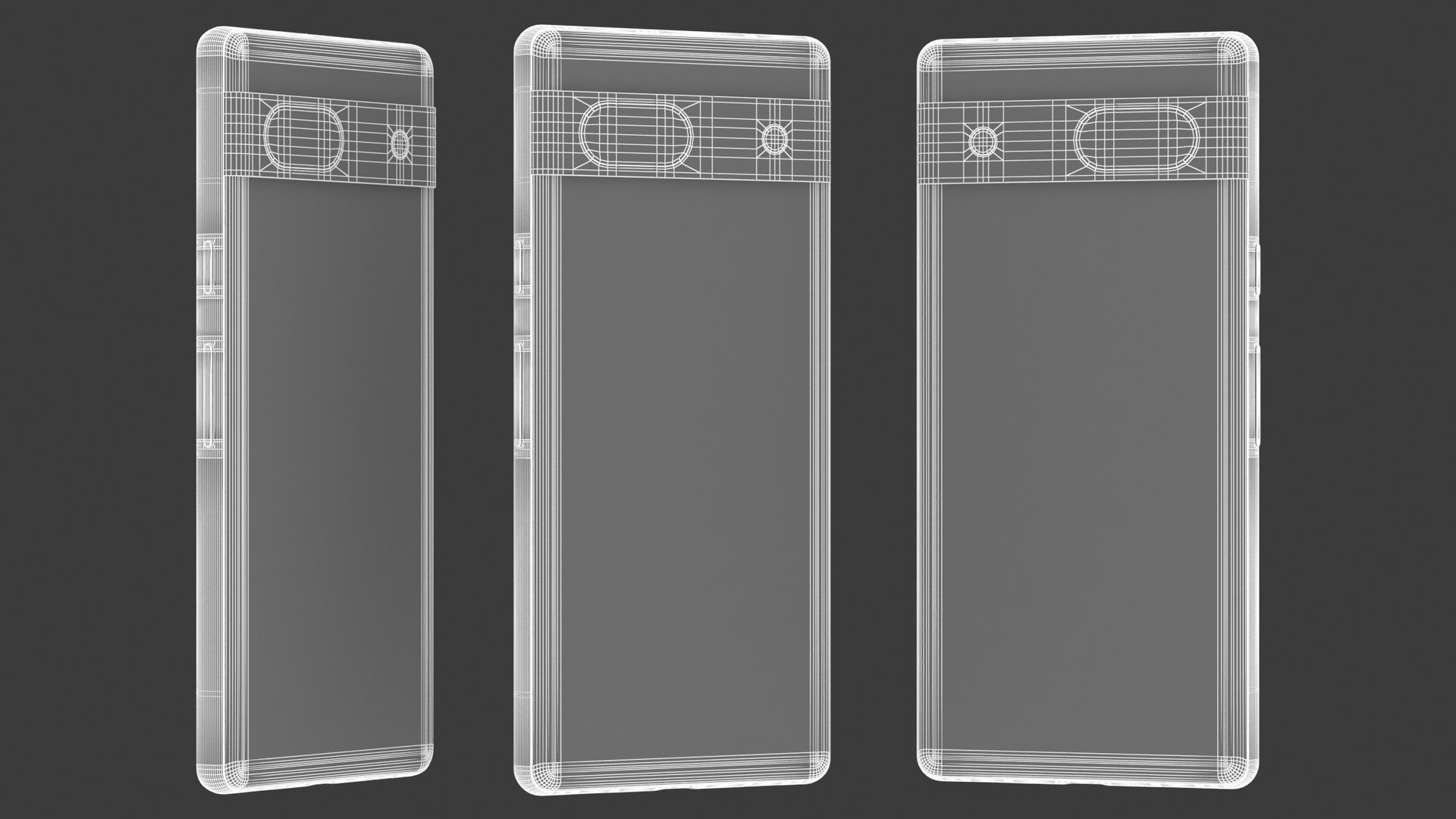 Google Pixel 7A Charcoal 3D Model - TurboSquid 2100950