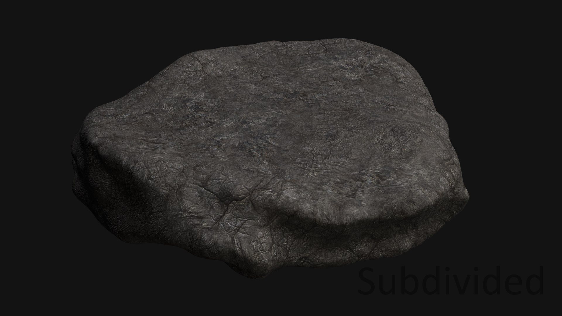 3D Rock 07 - 8 Color Combo - TurboSquid 1940473