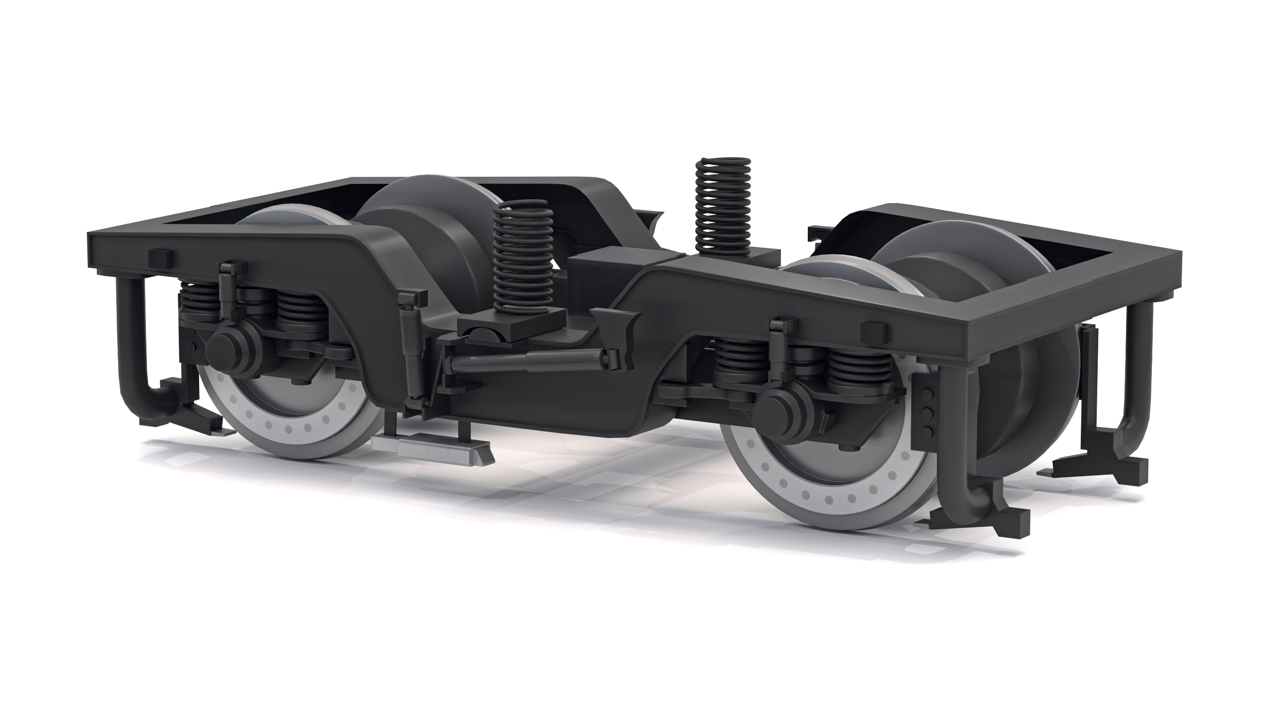 modelo 3d Bogie de rueda de tren - TurboSquid 2176877