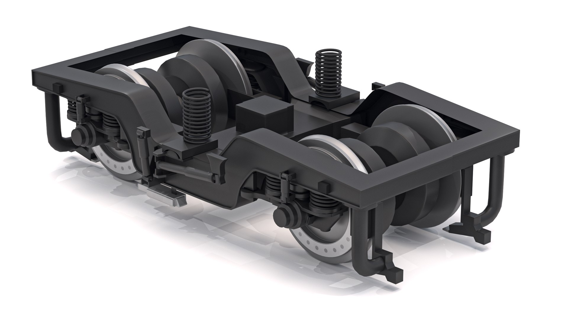 3D model Train Wheel Bogie - TurboSquid 2176877