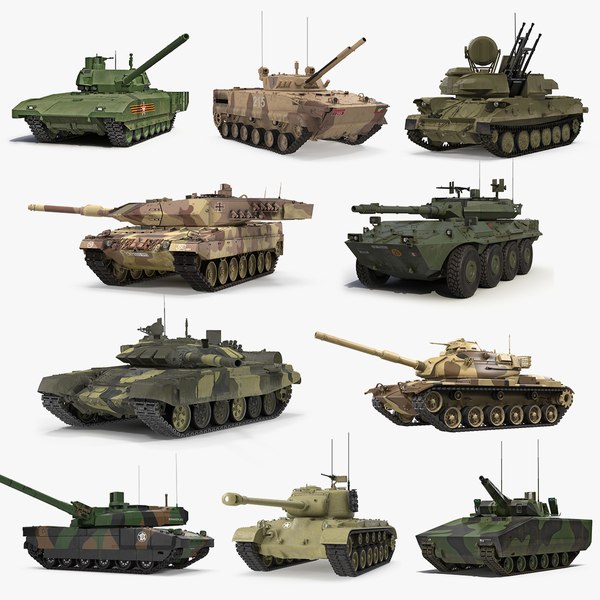 3D tank model - TurboSquid 2098922