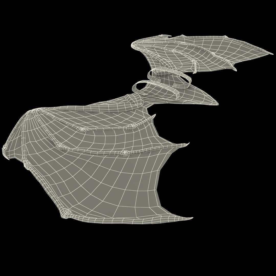 Obj Costume Bat Wings