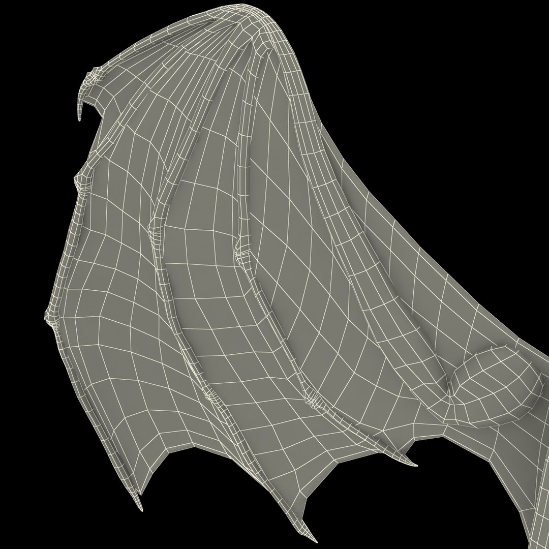 Obj Costume Bat Wings