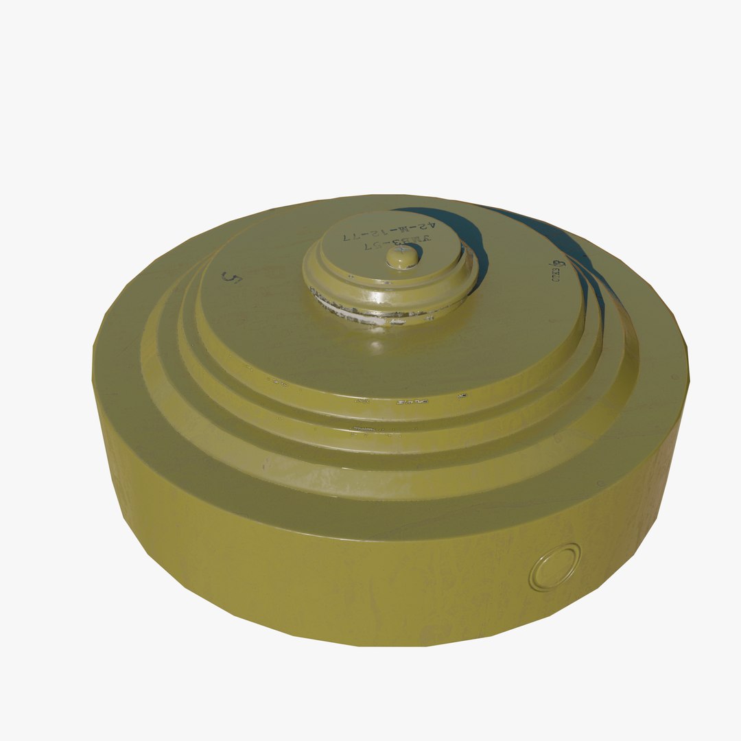 Mine TM-57 3D - TurboSquid 2085529