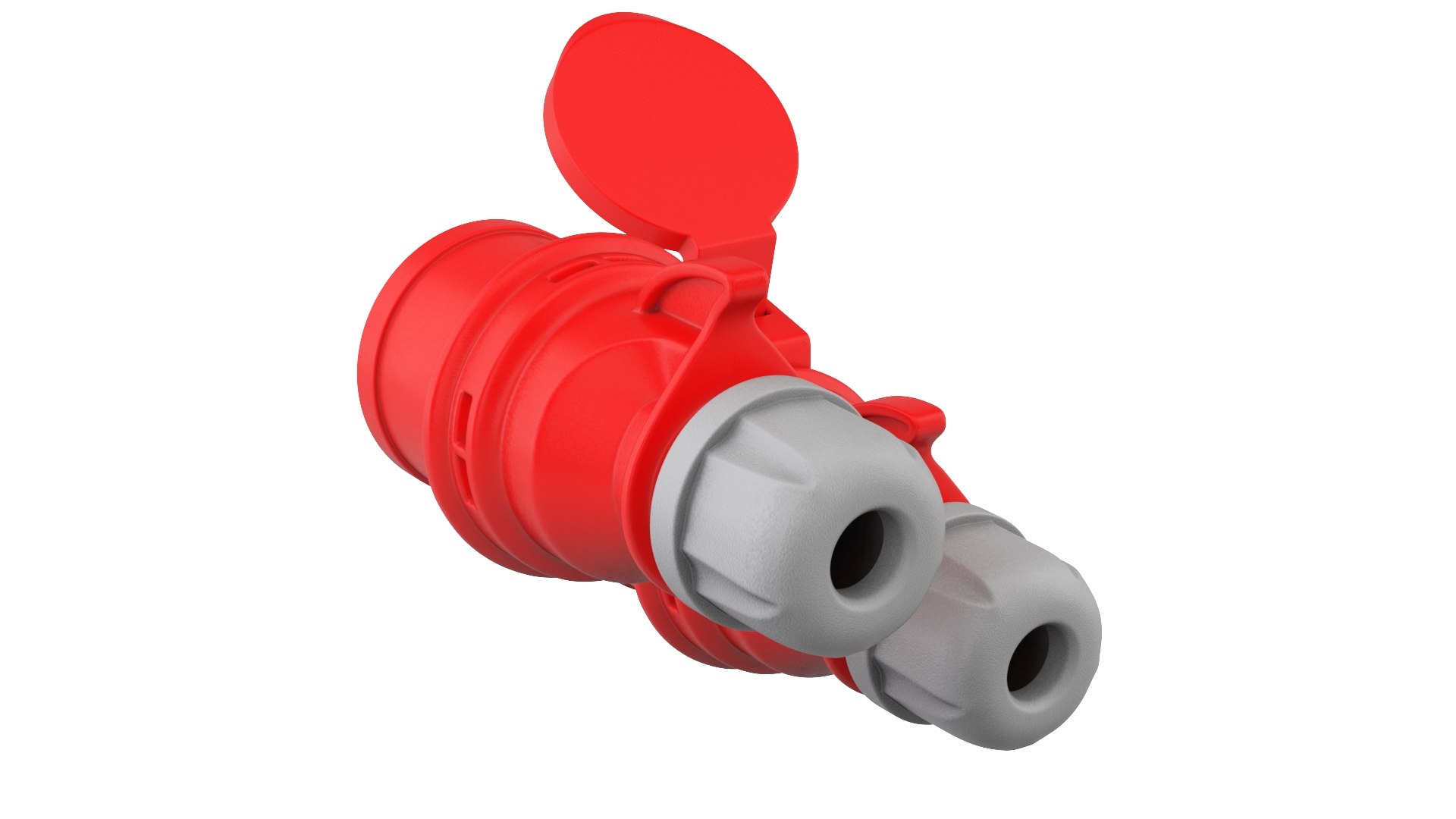 3D Three Phase Plug Model - TurboSquid 1818076