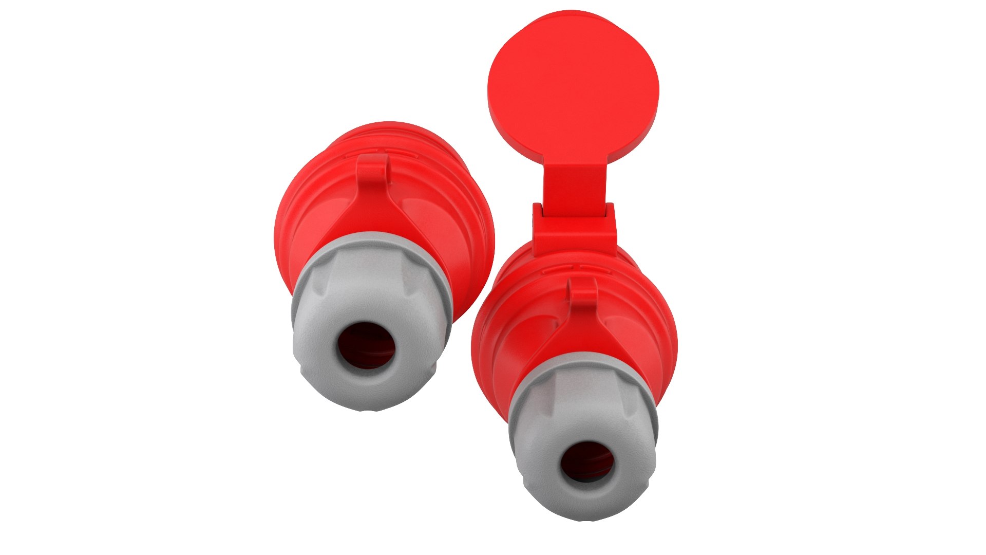 3D Three Phase Plug Model - TurboSquid 1818076