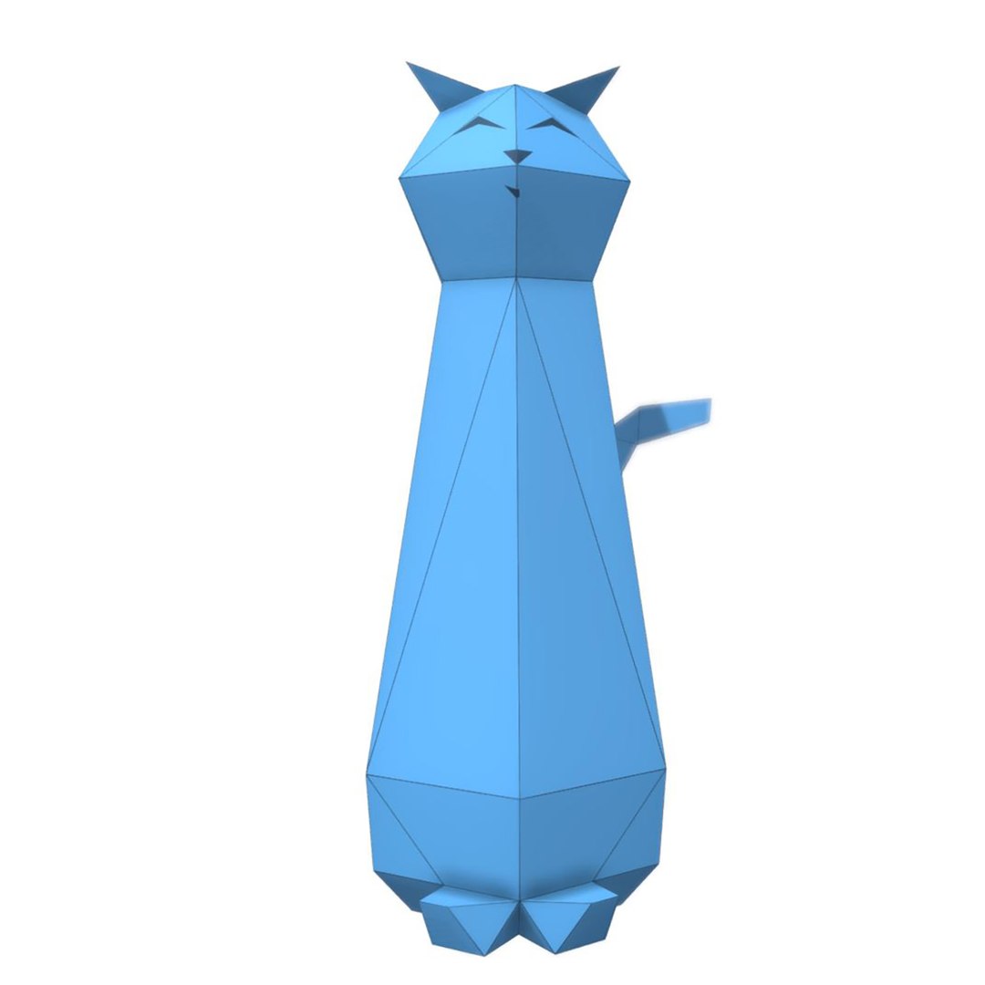 Long Kind Cat Lamp Model - TurboSquid 1651762